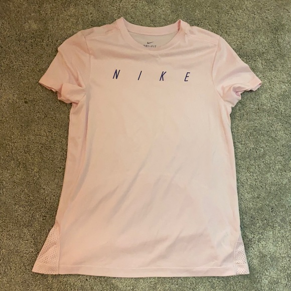 Nike | Shirts & Tops | Nike Pink Running Top | Poshmark
